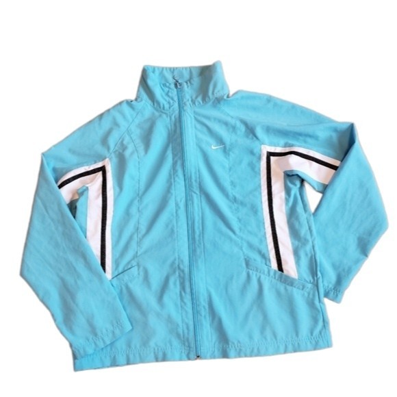 Nike | Jackets & Coats | Retro Blue Nike Track Jacket | Poshmark